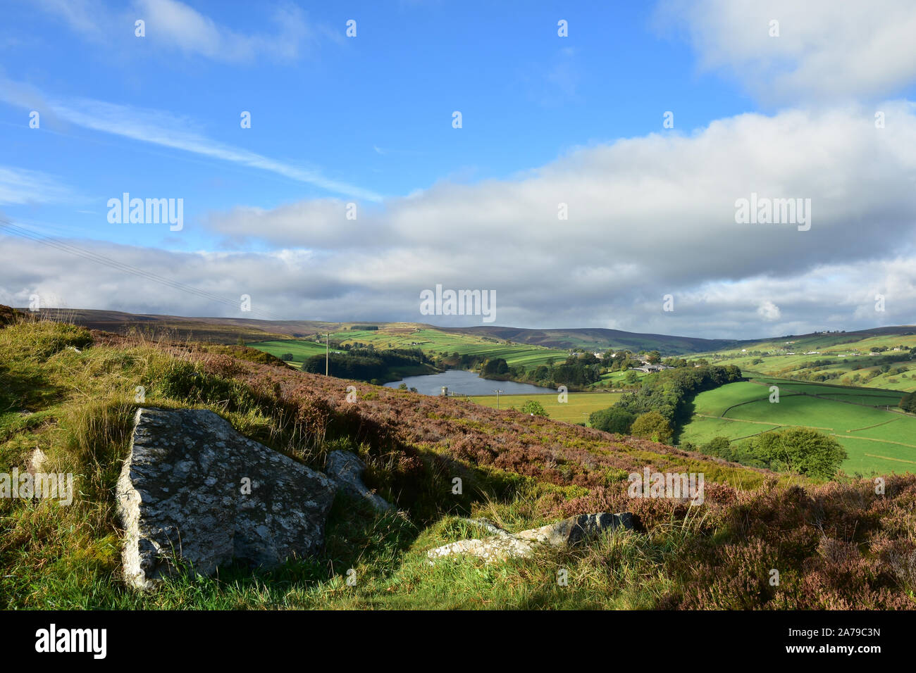Autumn, Haworth countryside, Bronte Country Stock Photo - Alamy