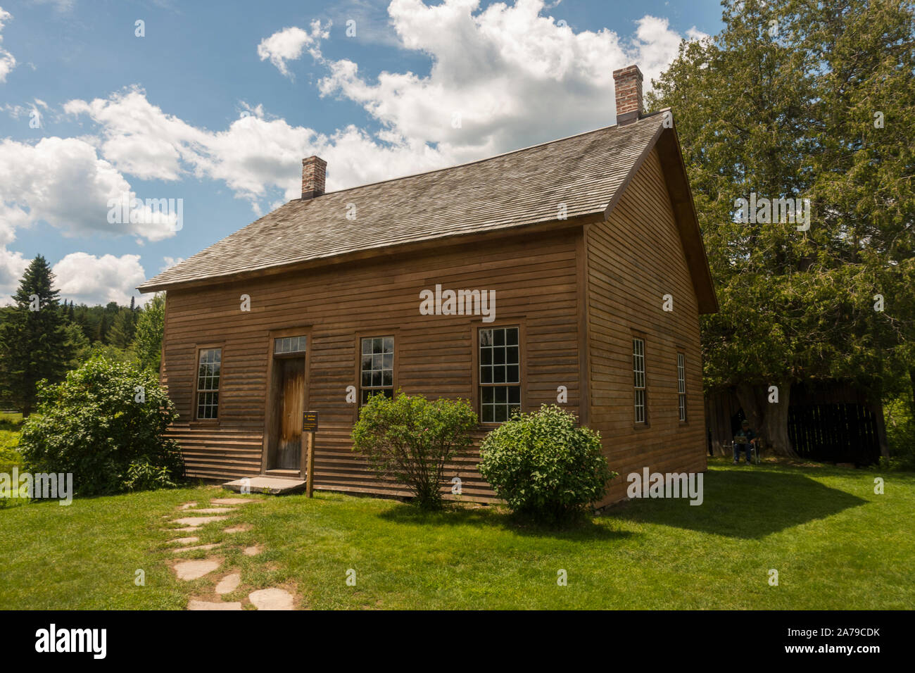 John Brown Farm state historic site North Elba NY Stock Photo - Alamy