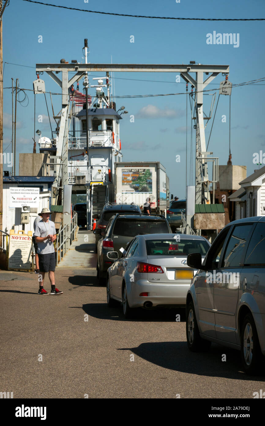 Lake champlain ferry hi-res stock photography and images - Alamy