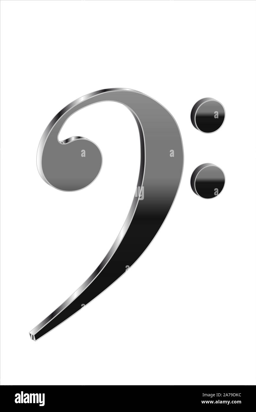 The bass clef hi-res stock photography and images - Alamy