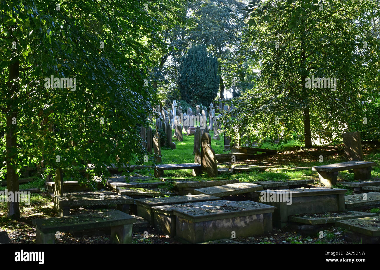 Bronte parsonage museum autumn hi-res stock photography and images - Alamy