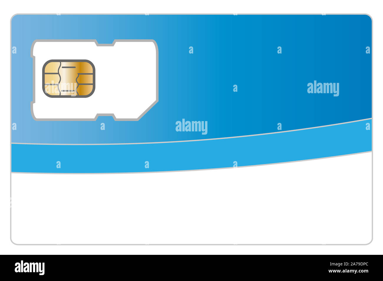 Template Sim card isolated on white background Stock Photo - Alamy