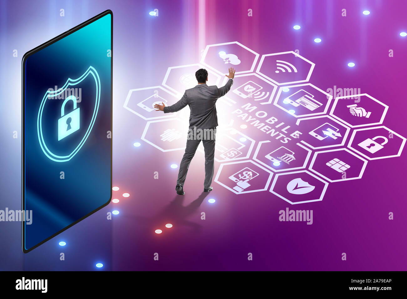 The concept of mobile payment with smartphone Stock Photo - Alamy