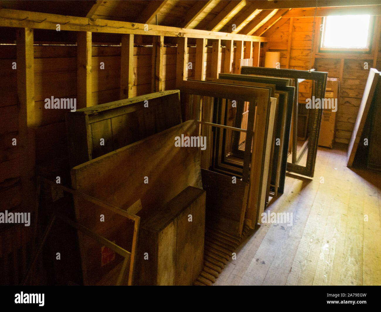Rockwell Kent studio at Asgaard Farm and Dairy Au Sable Forks NY Stock ...