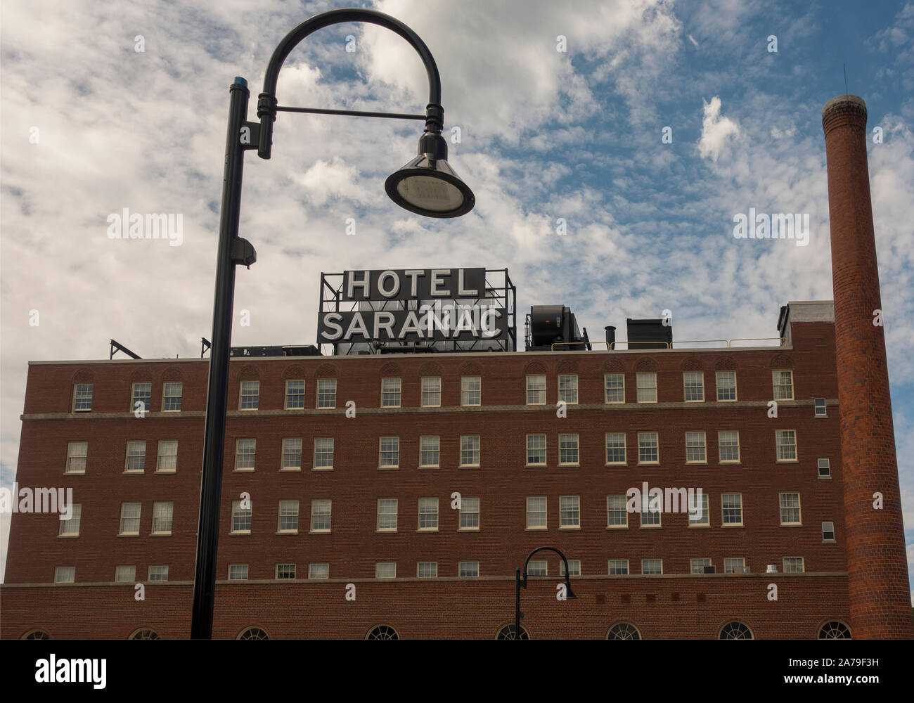 Historic adirondack hotel hi-res stock photography and images - Alamy