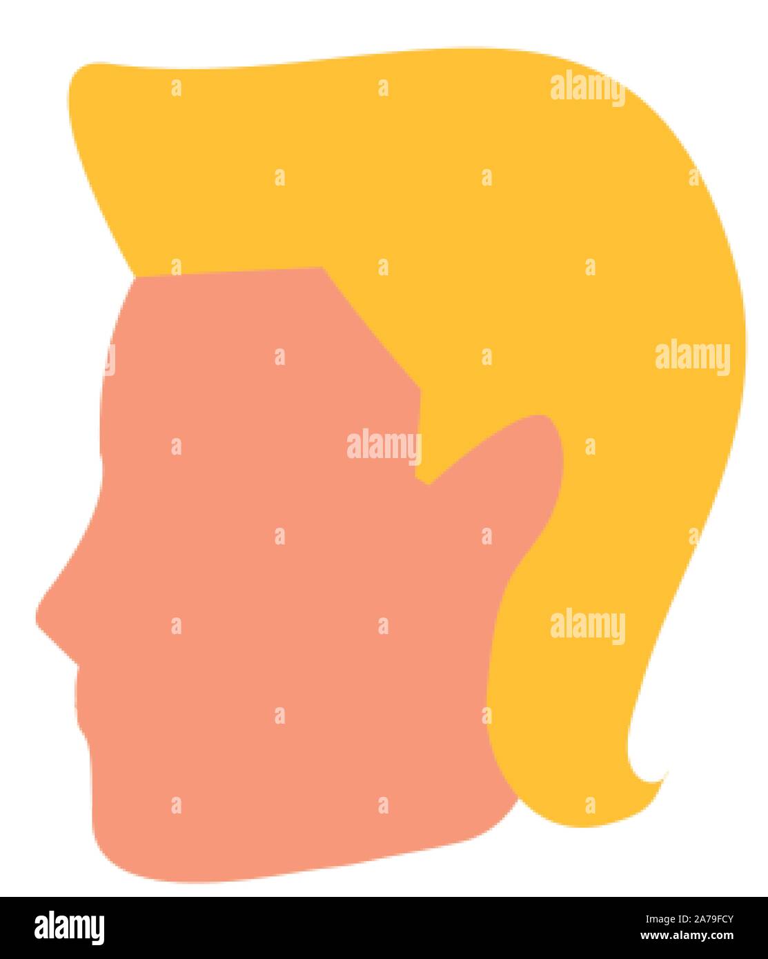 avatar man profile head icon, flat design Stock Vector Image & Art - Alamy