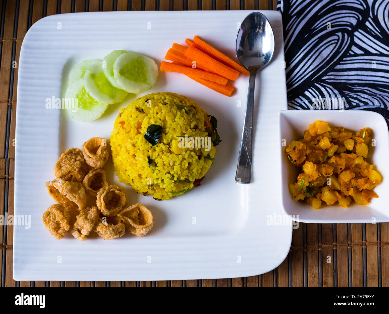 Indian Curry Rice Spoon High Resolution Stock Photography and Images ...