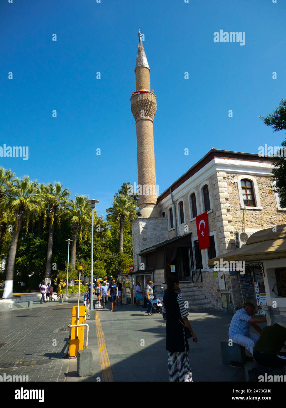 Muslim religious who wash their feet to enter the mosque for prayer ...