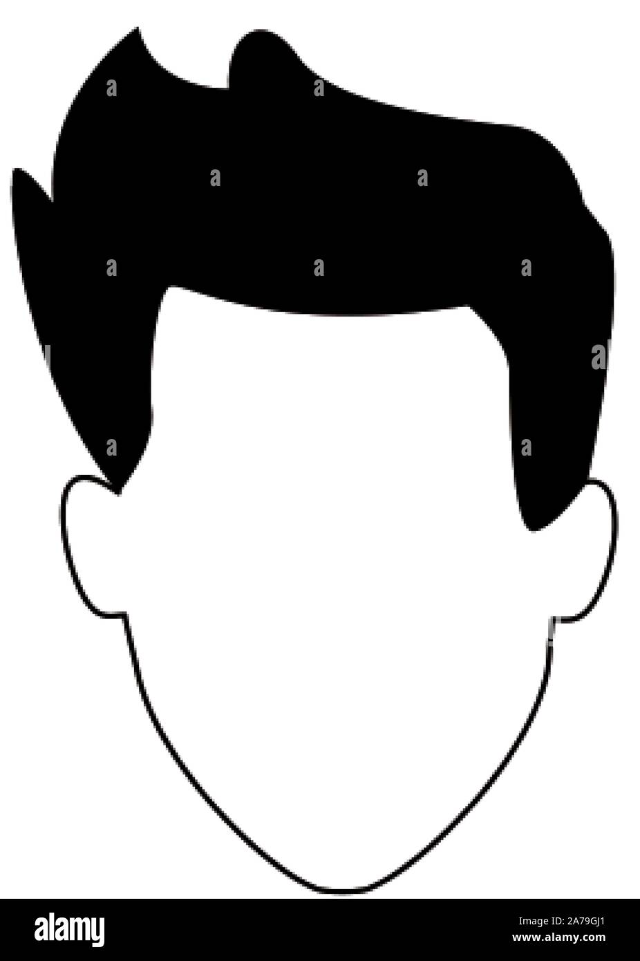 avatar man face icon, flat design Stock Vector Image & Art - Alamy