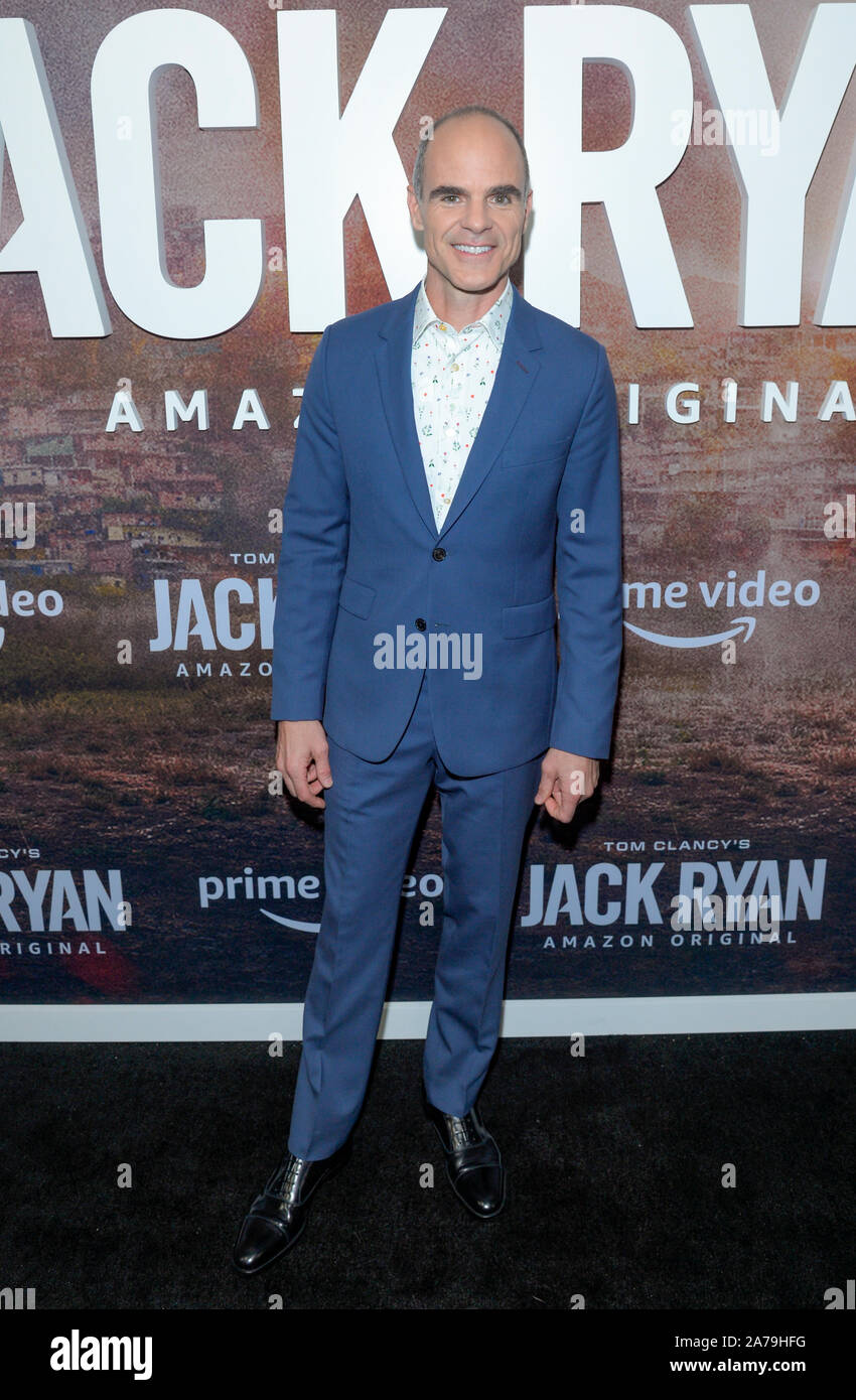 New York, NY - October 29, 2019: Michael Kelly attends the Season 2 ...