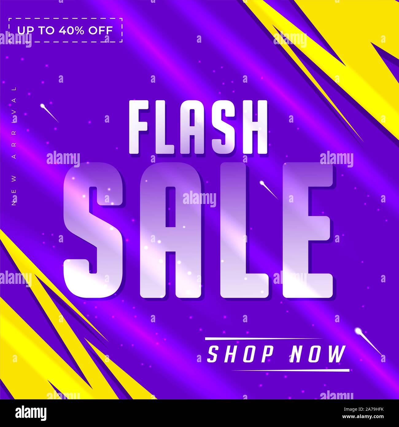 flash sale design banner or poster header to complement the promotional ...
