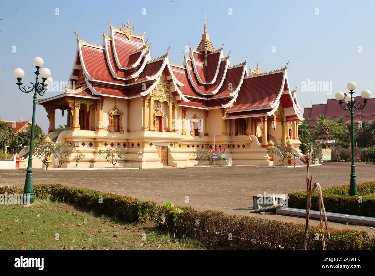 Buddhism temple in sapa lao hi-res stock photography and images - Alamy