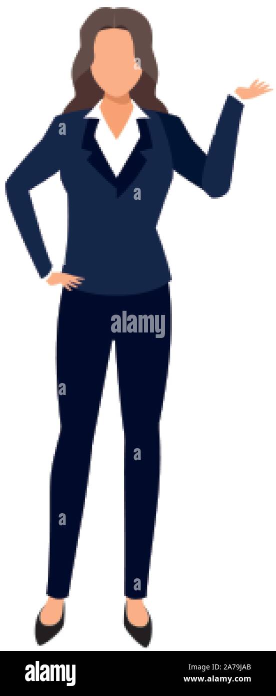 business woman standing icon, flat design Stock Vector Image & Art - Alamy