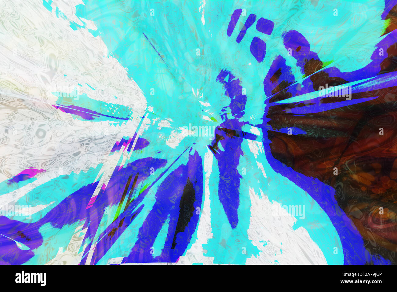 Abstract dreamy and surreal illustrations background,dreamlike Stock ...