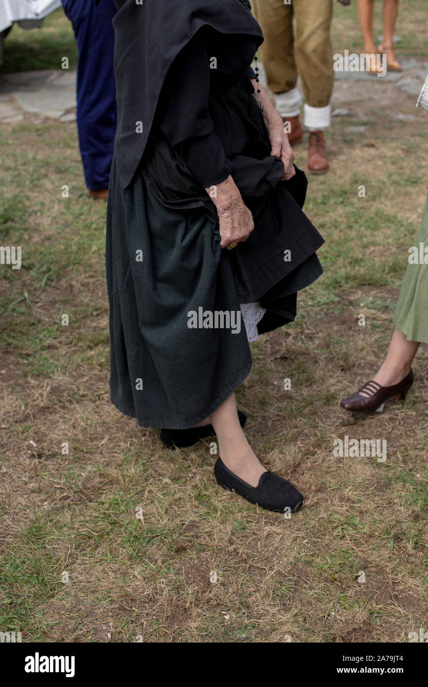 Raising dress hi-res stock photography and images - Alamy