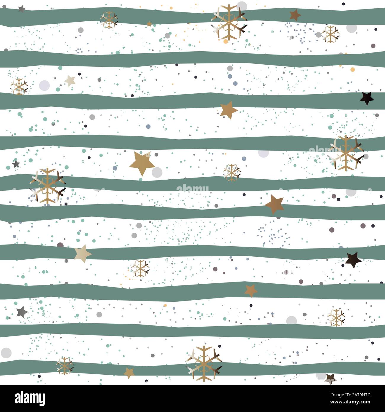 Cute Winter Pattern on subtle Background. Vector Illustration Stock ...