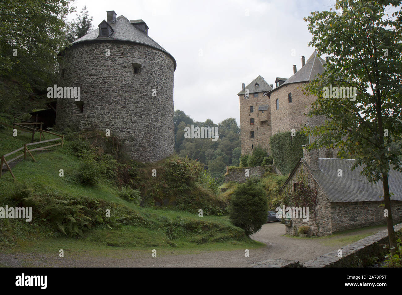 A castle in the Ardennes in Belgium Stock Photo - Alamy