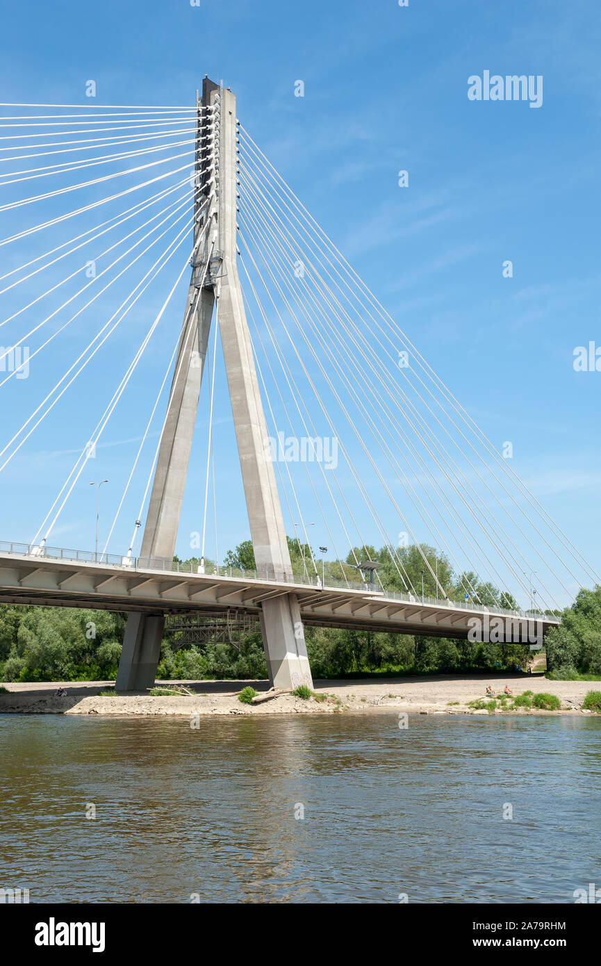 Swietokrzyski suspension bridge architecture hi-res stock photography ...