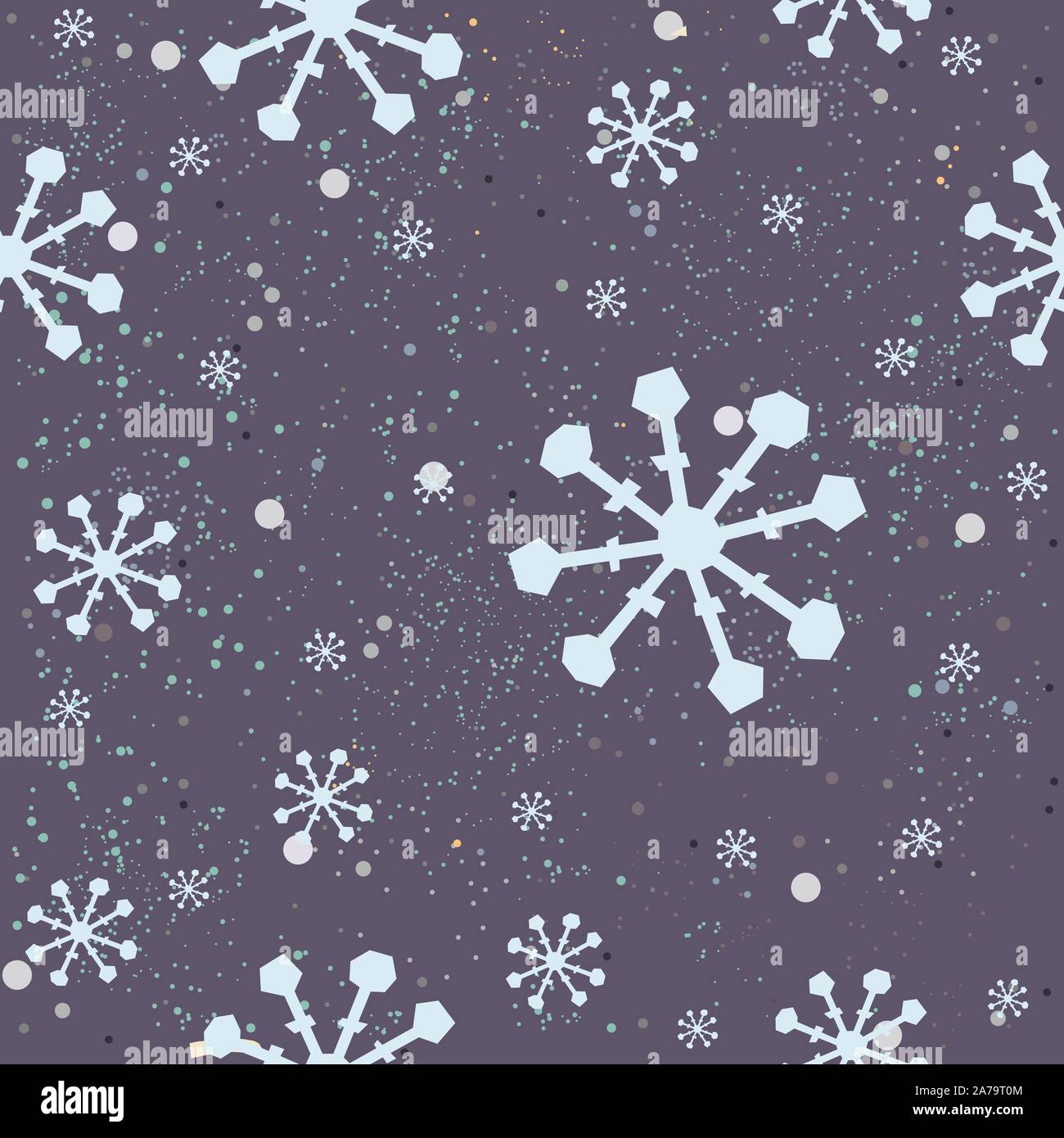 Abstract snowflakes Stock Vector Images - Alamy