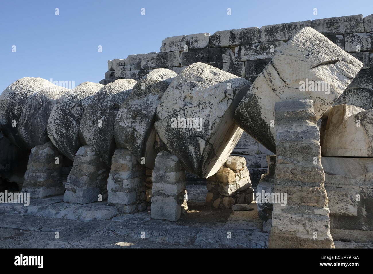 In the ancient times, Didyma was famous as the place where a colossal ...