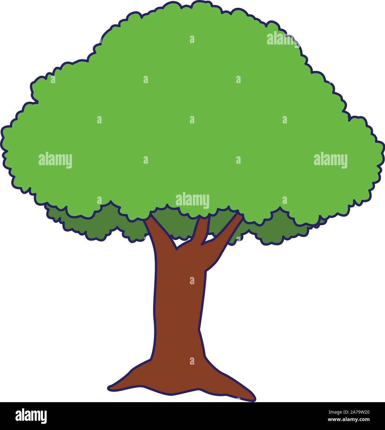tree icon, flat design Stock Vector Image & Art - Alamy
