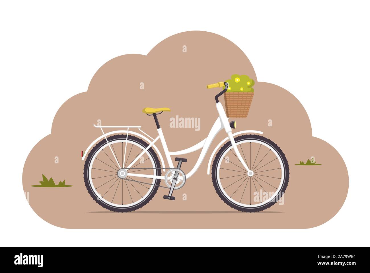 Cute blue retro travel Cut Out Stock Images & Pictures - Alamy