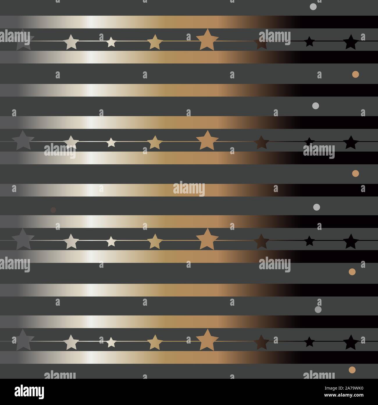 Funky Pattern with glittering stripes. Vector Illustration Stock Vector ...