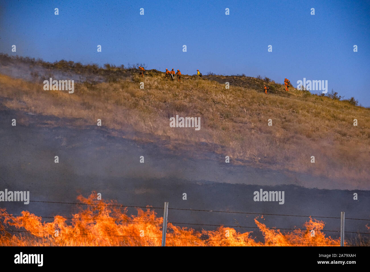 Simi valley library fire 2019 hi-res stock photography and images - Alamy