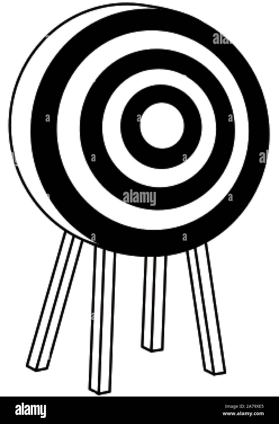 target icon, flat design Stock Vector Image & Art - Alamy