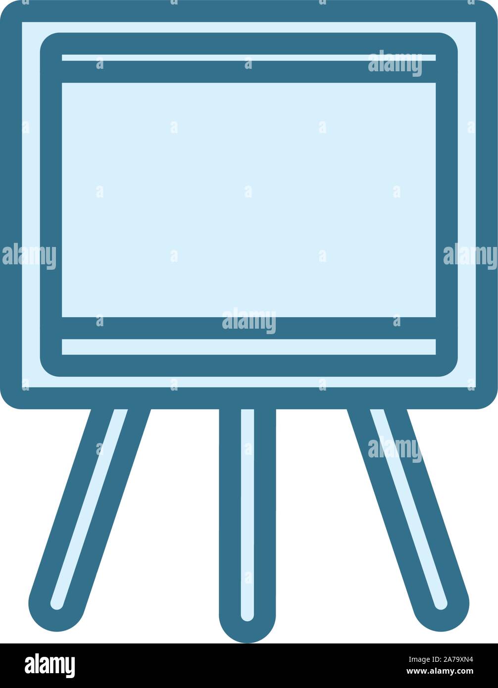 Board icon design, School supply object education study lesson and ...