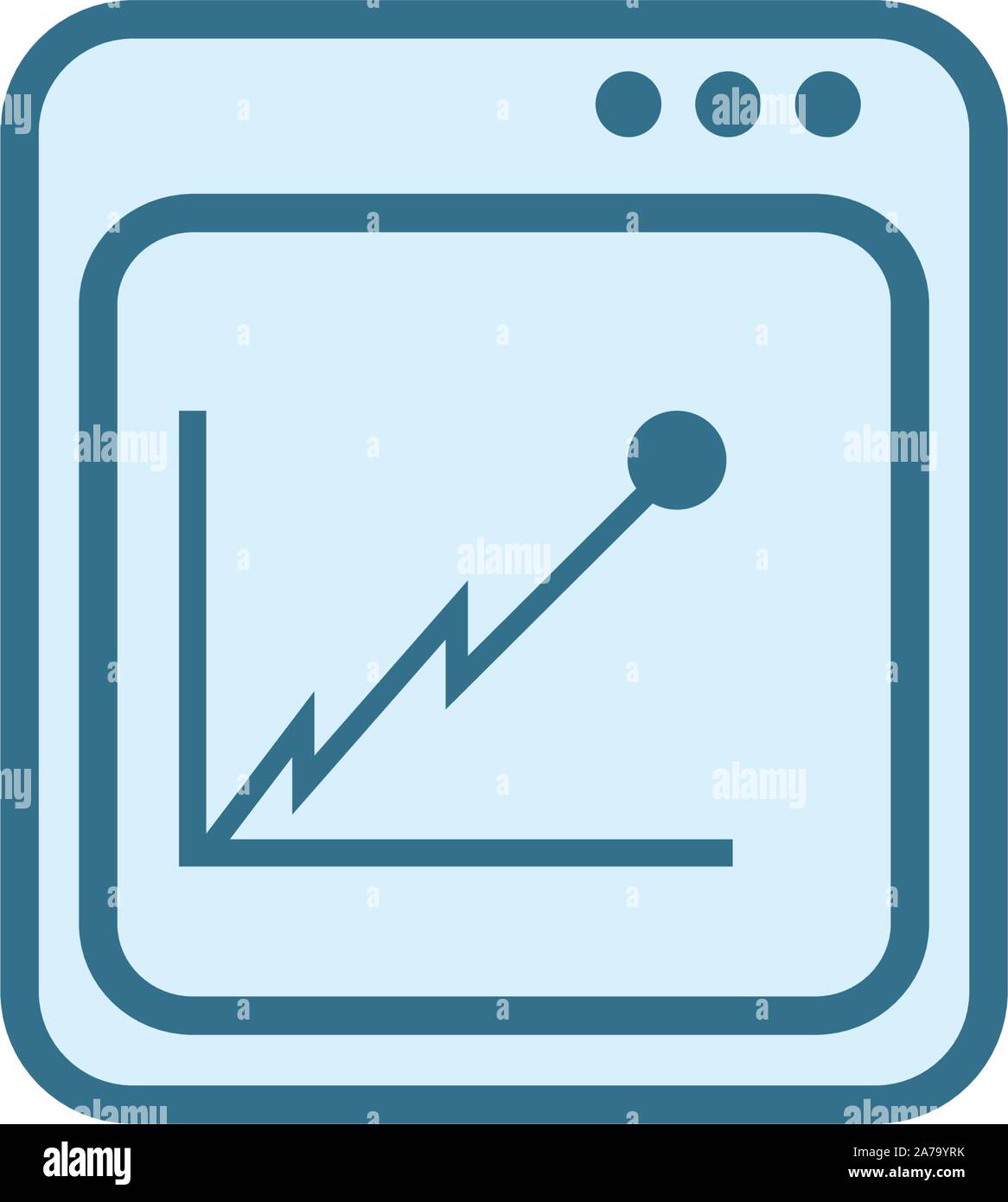 Workflow icon design, Infographic data information business analytics ...