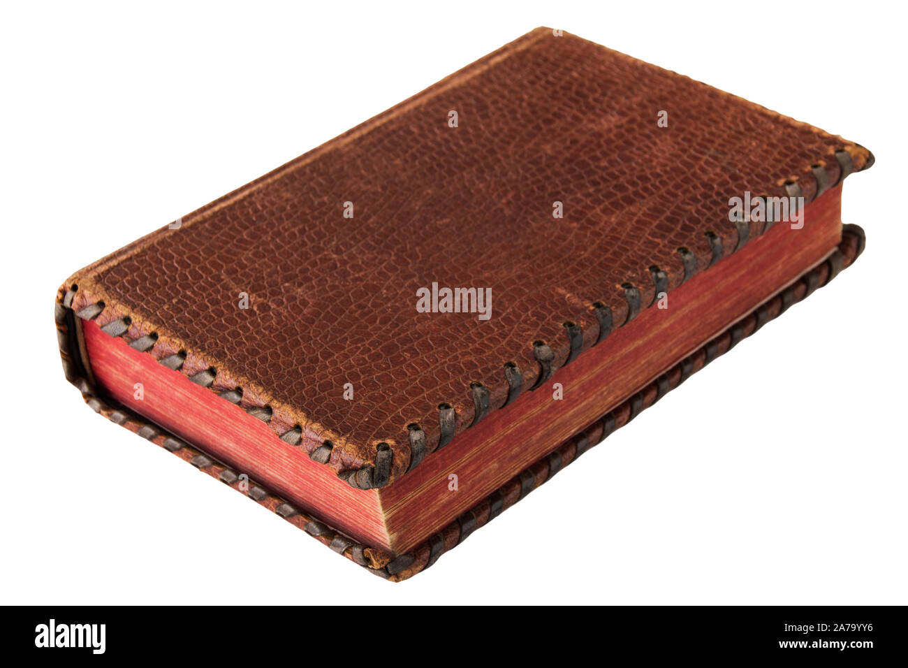 Old book isolated on white Stock Photo - Alamy