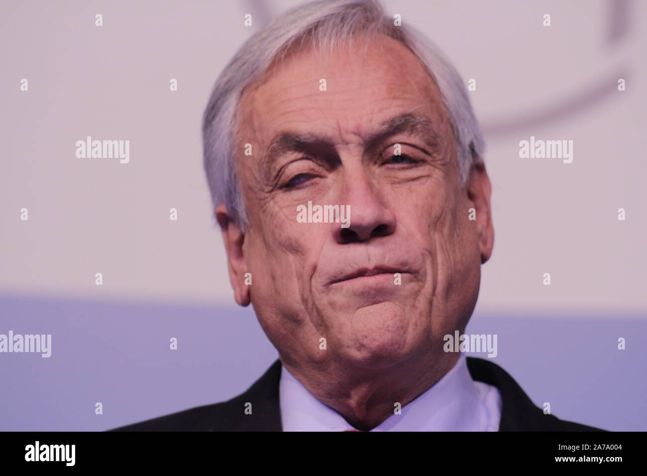 The president of Chile Sebastian Piñera Stock Photo - Alamy