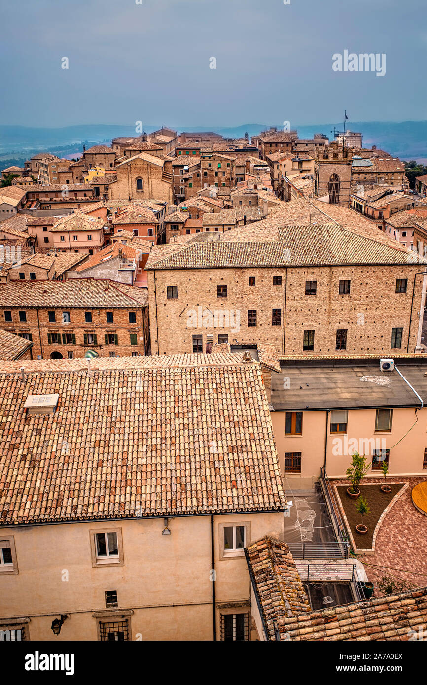 Italia Marche Osimo veduta del centro storico| Italy Marche Osimo view ...