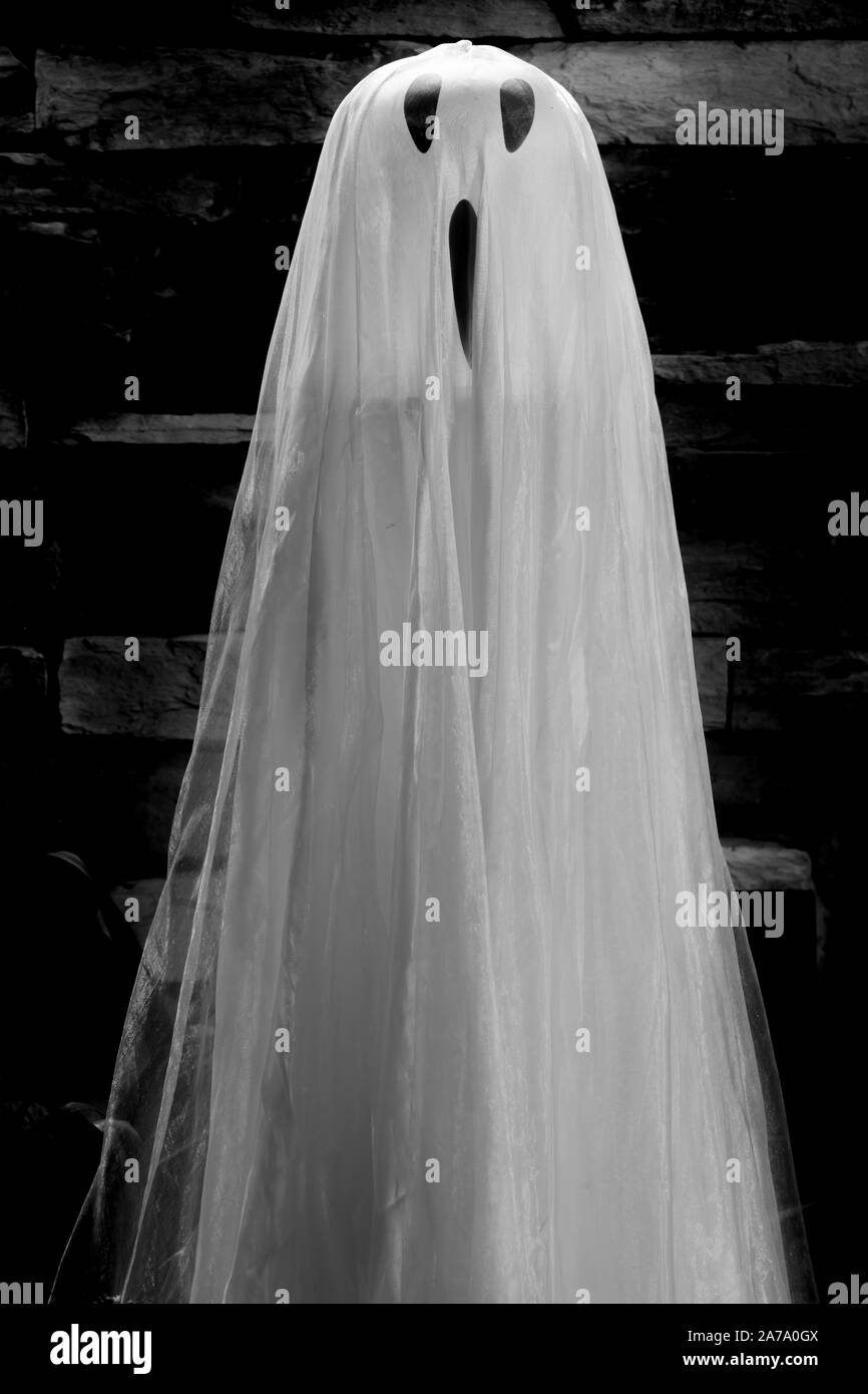 Dark creepy halloween background Black and White Stock Photos & Images ...