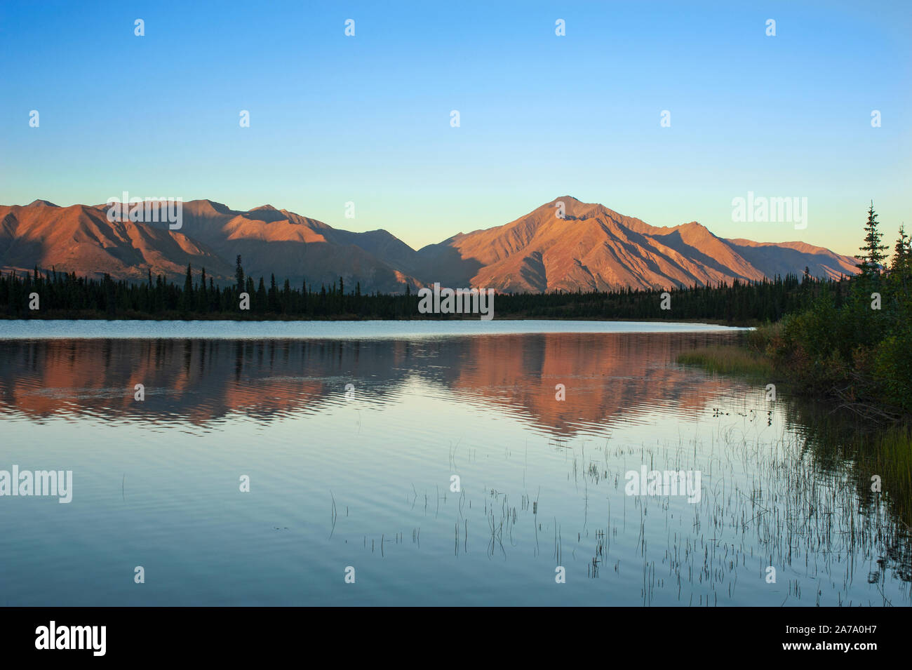 North America; United States; Alaska; Alaska Range Mountains; Denali ...