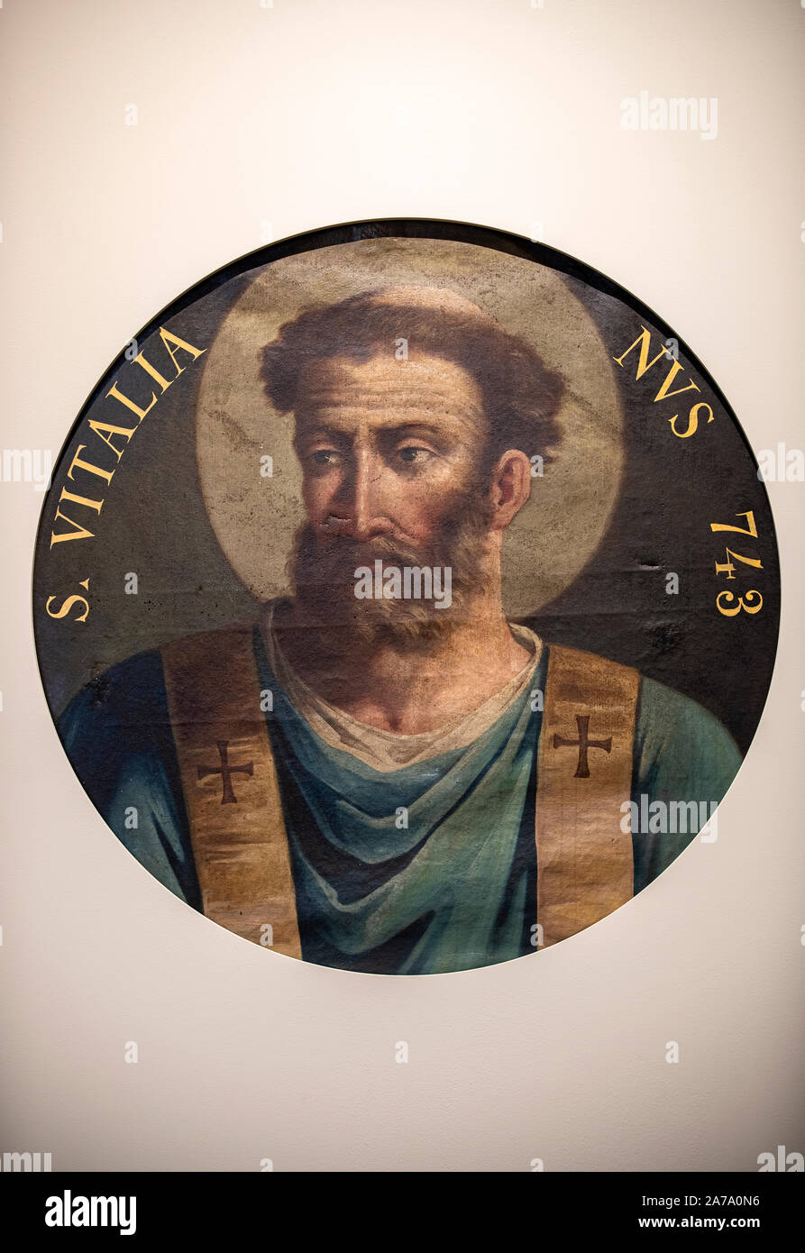 Italia Marche Osimo Museo Diocesano San Vitaliano olio su tela 1763 ...
