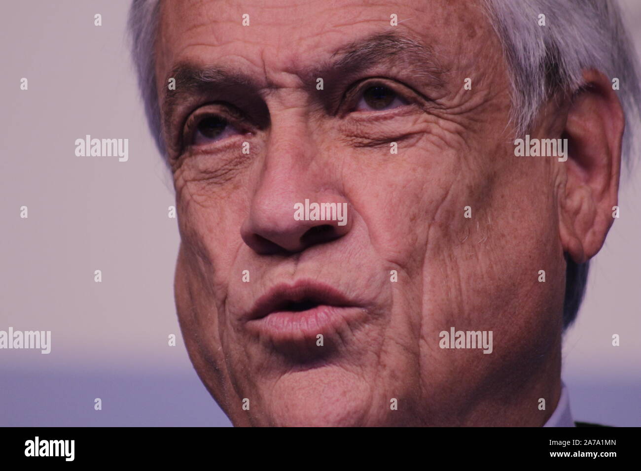 The president of Chile Sebastian Piñera Stock Photo - Alamy