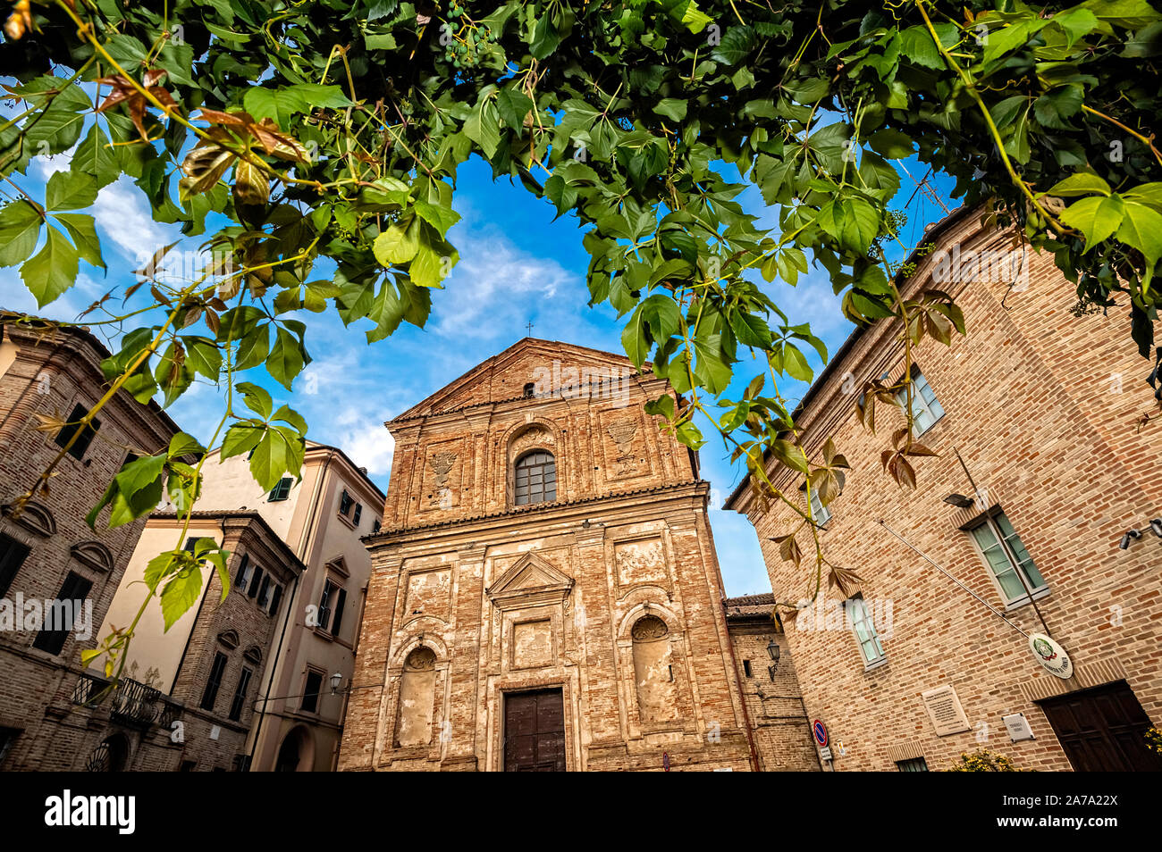 Italia Marche Osimo Chiesa di San Filippo Neri | Italy marche Osimo San ...