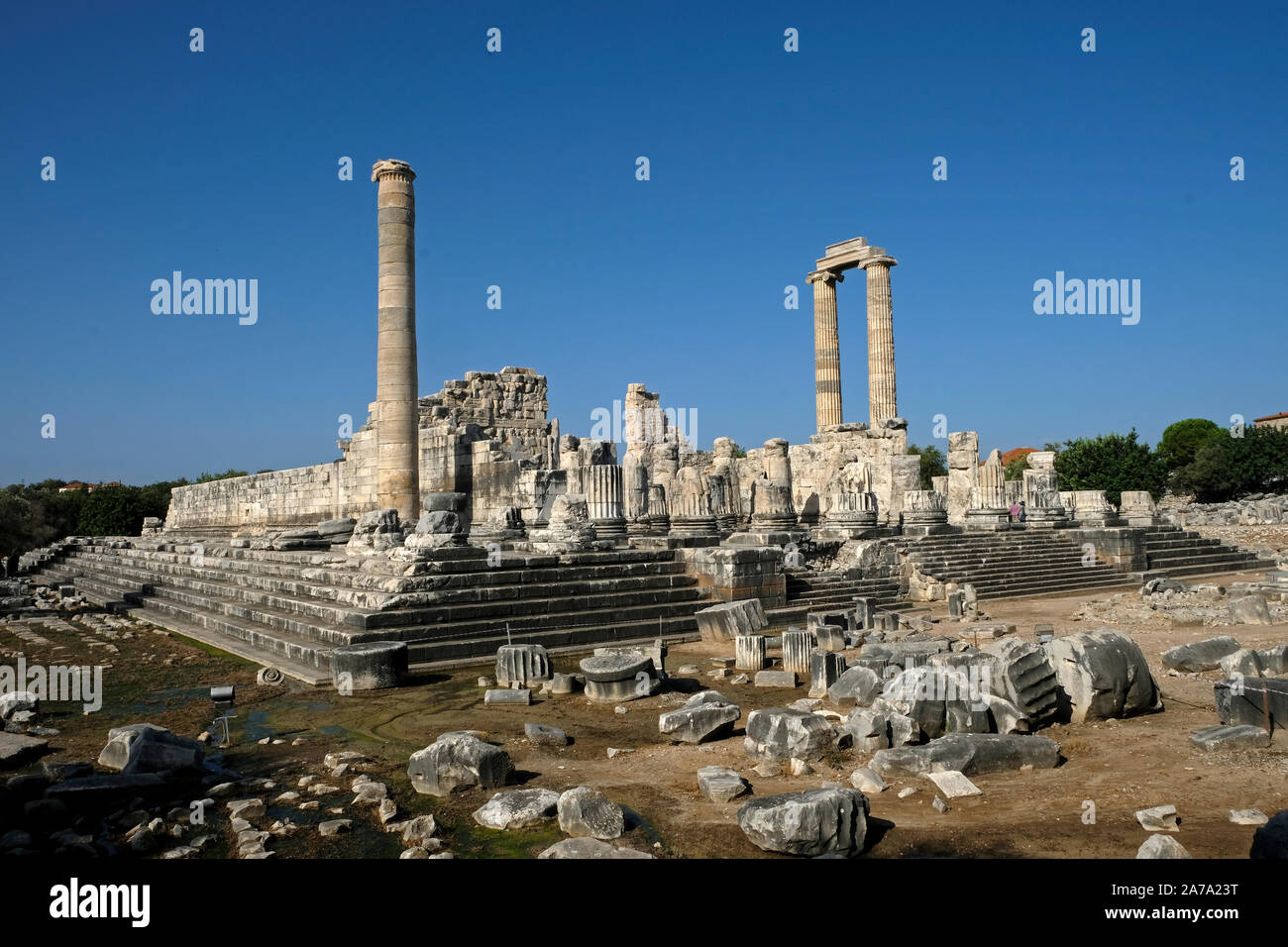 In the ancient times, Didyma was famous as the place where a colossal ...