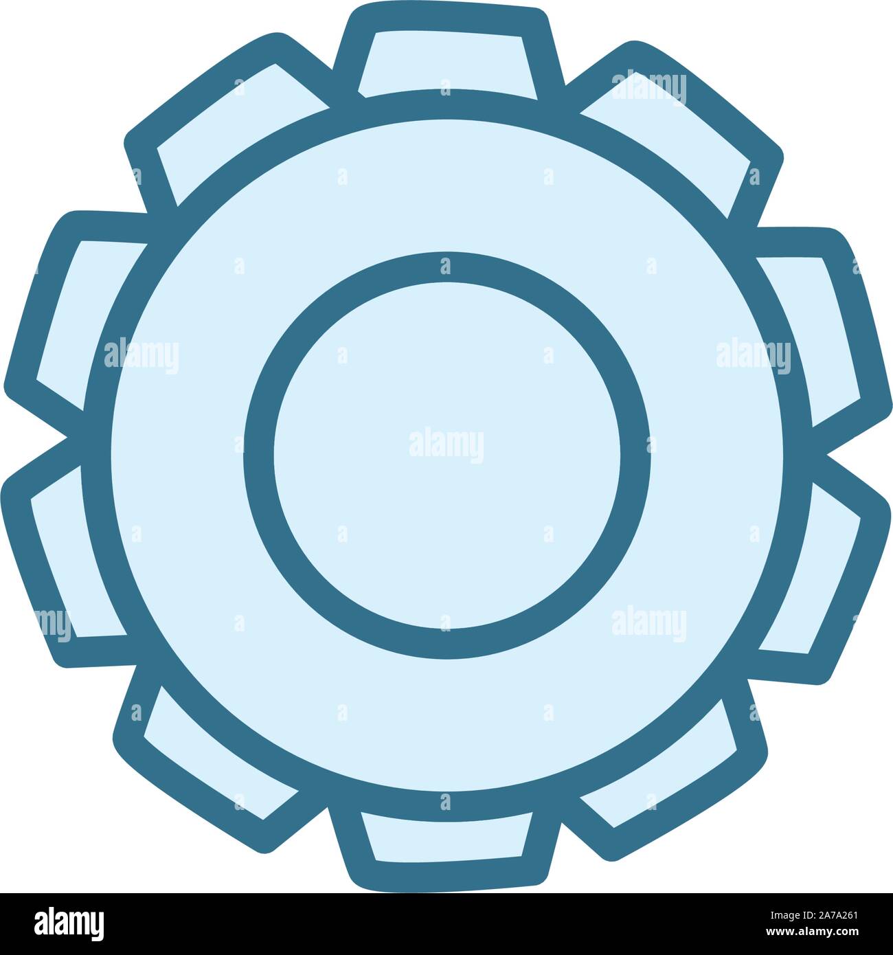Gear icon design, Cog circle wheel machine part technology industry and ...
