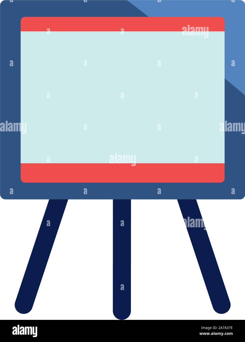 Board icon design, School supply object education study lesson and ...