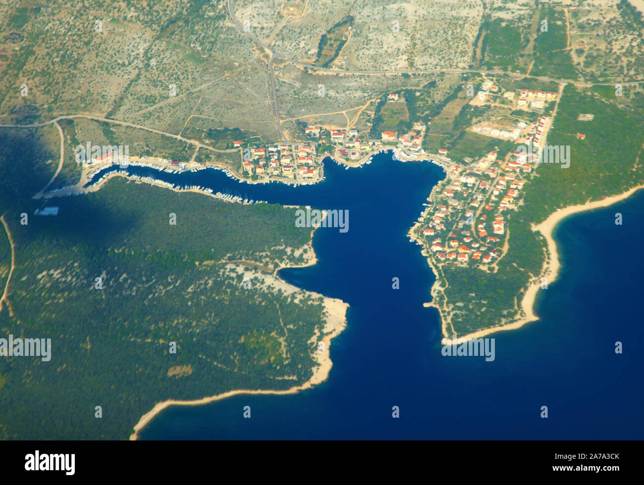 Adriatic sea aerial view hi-res stock photography and images - Alamy