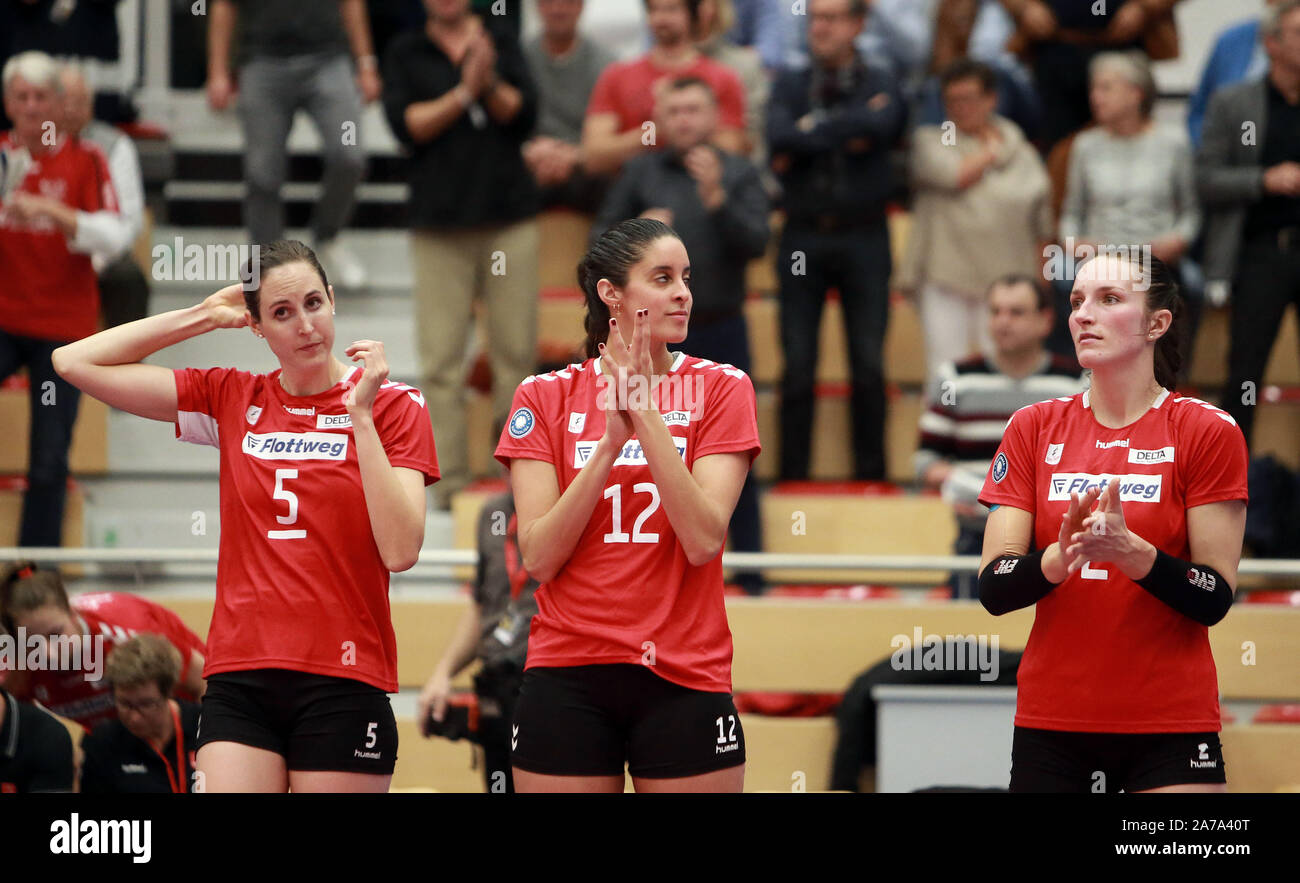 Vilsbiburg, Bavaria, Germany. 30th Oct, 2019. from left Lena MOELLERS ...