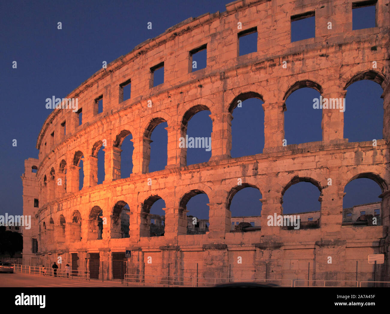 Croatia, Pula, Arena, Amphitheatre Stock Photo - Alamy