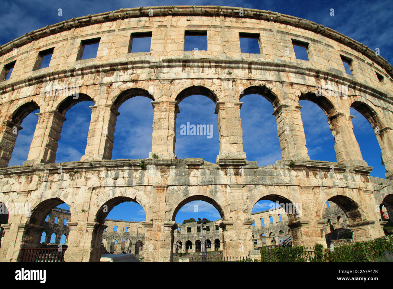 Croatia, Pula, Arena, Amphitheatre Stock Photo - Alamy