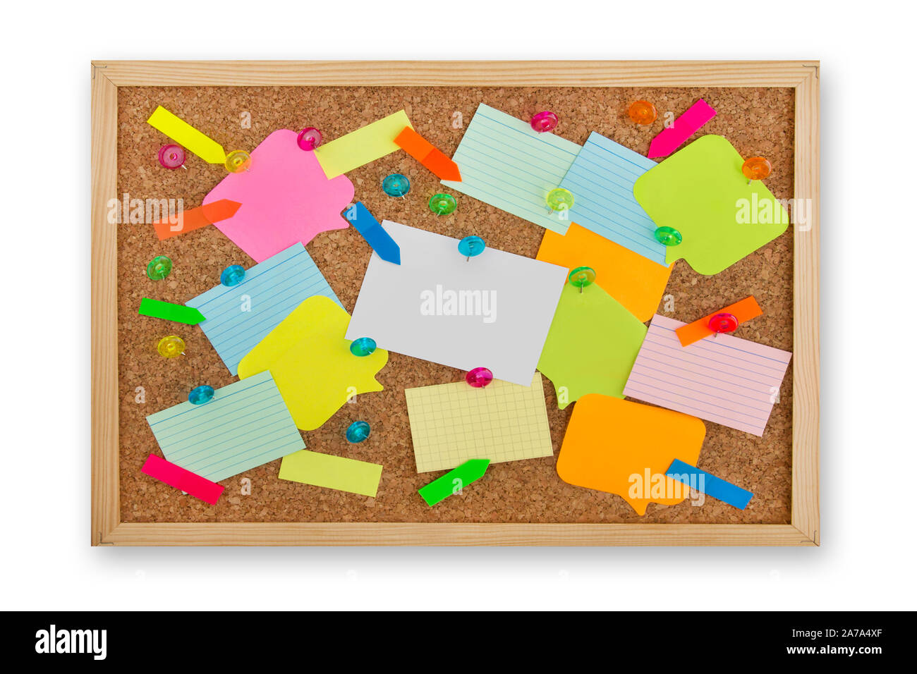 News notice board Cut Out Stock Images & Pictures - Alamy