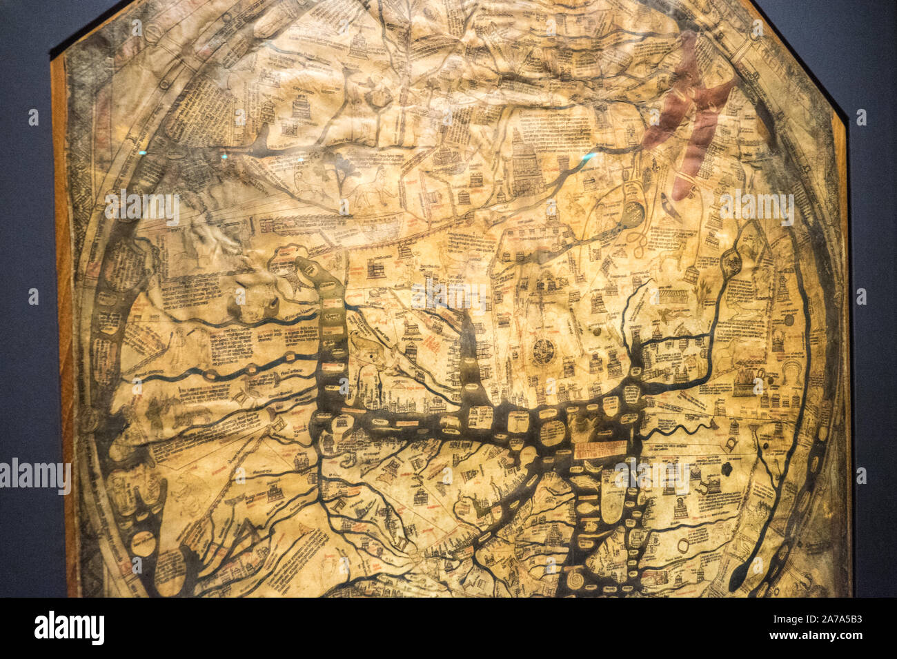 Famous mappa mundi hi-res stock photography and images - Alamy
