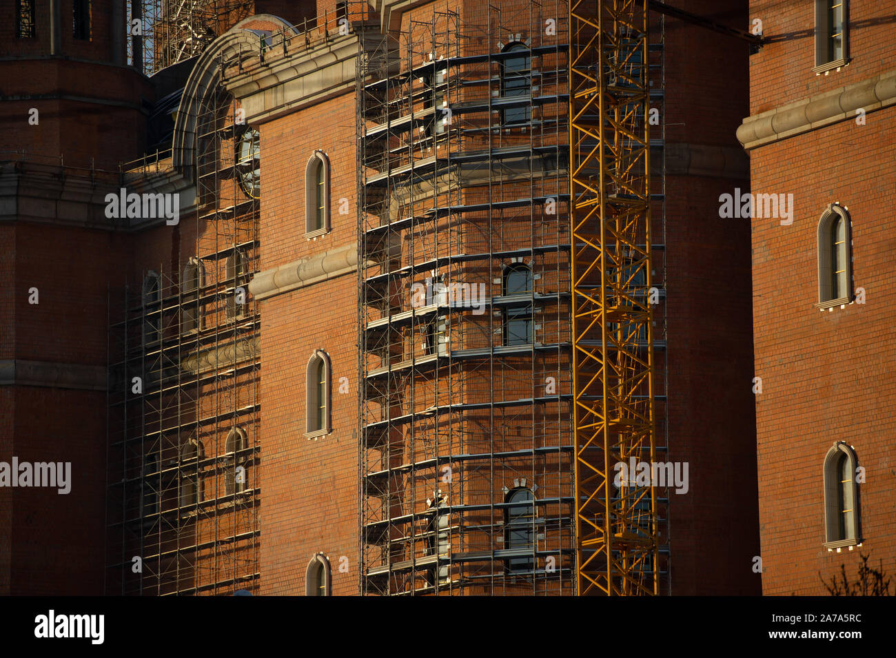 The controversial cathedral being built in Bucharest, Romania Stock ...