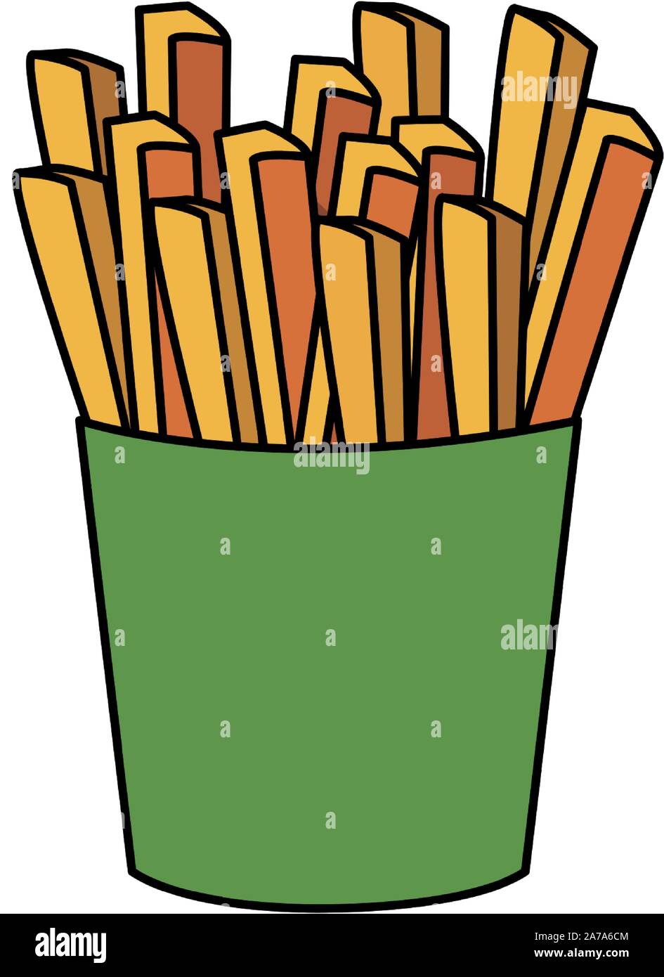 french fries box icon, colorful design Stock Vector Image & Art - Alamy